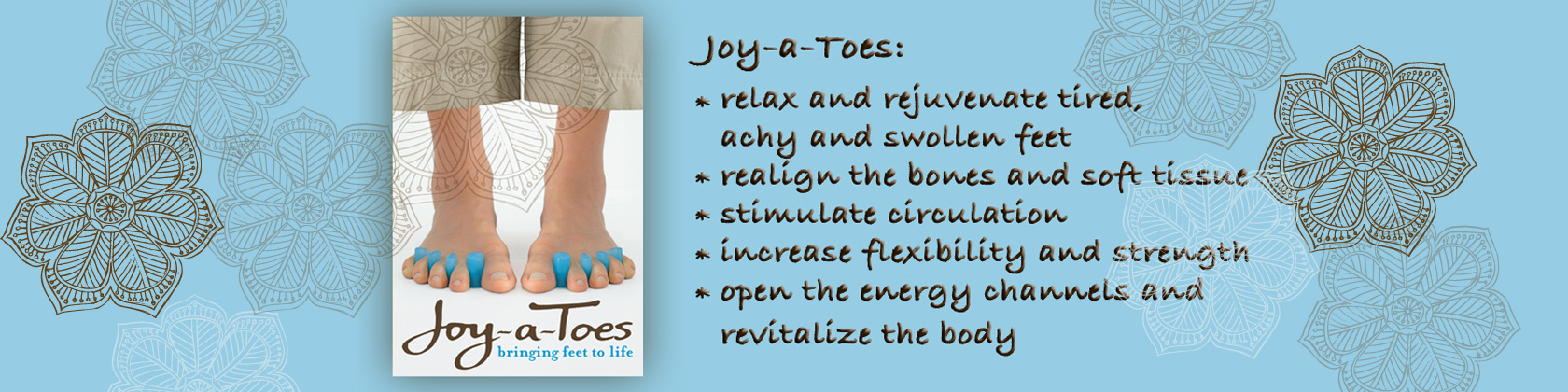 About - Joyatoes :: Yoga :: Toe SpreadersJoyatoes :: Yoga :: Toe ...
